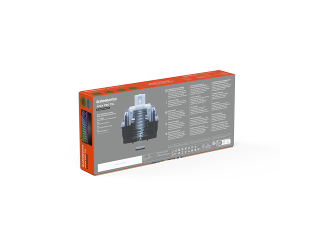 SteelSeries Apex Pro TKL Wireless Gen 3 OmniPoint 3.0 HyperMagnetic Switches, Adjustable ...