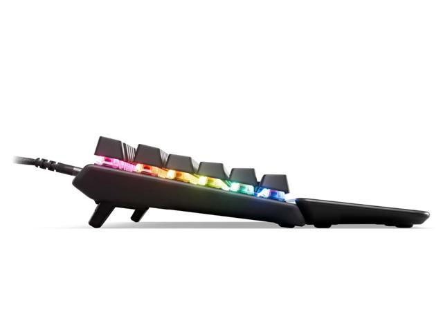 SteelSeries 64660 Apex Pro Gen 3 Full Size Wired HyperMagnetic Gaming Keyboard - With Rapid Tap ...