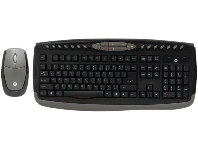 GE 98058 Wireless Office Keyboard & Optical Mouse - Newegg.com