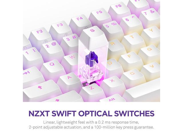 NZXT Function 2 MINITKL Optical Gaming Keyboard, Linear optical ...