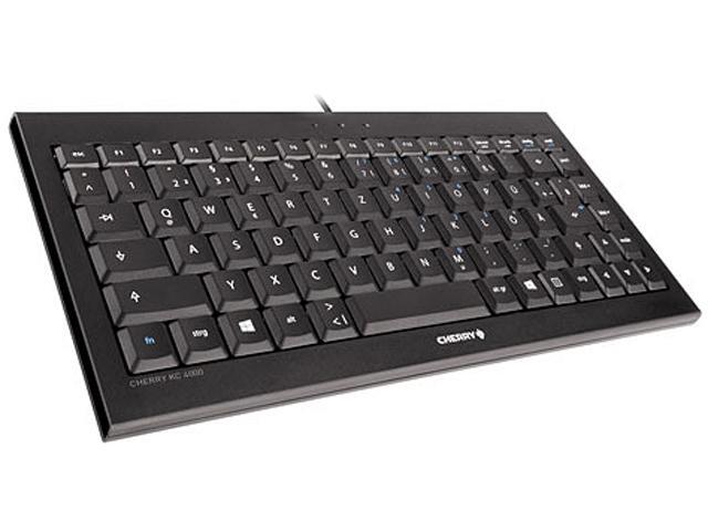 CHERRY JK-0700 Compact Quiet Keyboard KC 4000 Black Keyboard - Newegg.com