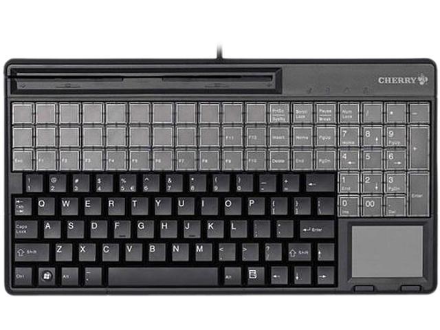 Cherry SPOS, Black 14" USB Keyboard, French Canadian Key Layout, IP 54 ...