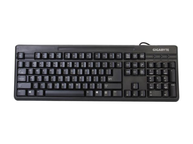 GIGABYTE GK-KM3100 Black Wired Desktop Keyboard And Mouse Combo Set ...