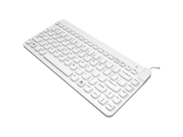 Man & Machine Premium Waterproof Disinfectable Silent 12" Keyboard ...