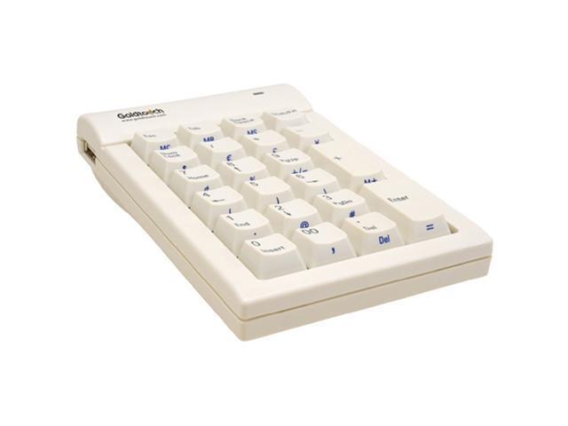 GOLDTOUCH NUMBERIC KEYPAD USB WHITE MACINTOSH BY ERGOGUYS - Newegg.com