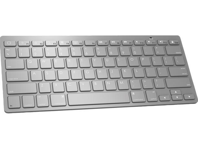 HYPE HYCA8080BTK-GRY Gray Bluetooth Wireless Keyboard - Newegg.com