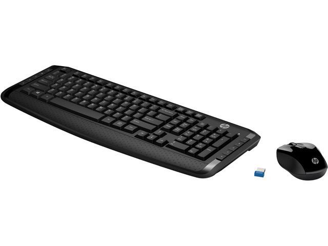 HP Wireless Keyboard and Mouse 300 3ML04AA - Newegg.com