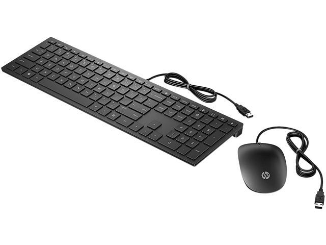 HP Pavilion Wired Keyboard and Mouse 400 (4CE97AA) - Newegg.com