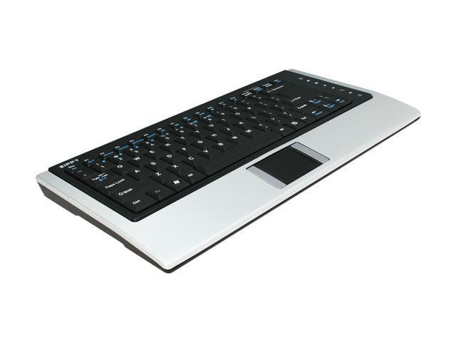 ZIPPY BT-637 Black&Silver Bluetooth Wireless Keyboard - Newegg.com
