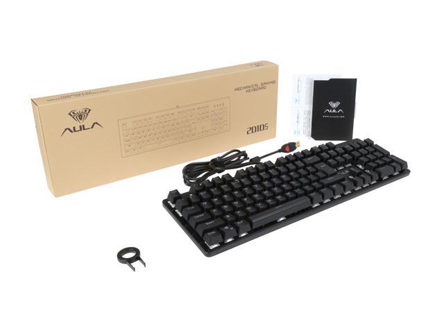 Aula 2010S Wired Mechanical Gaming Keyboard With RGB LED - Newegg.ca