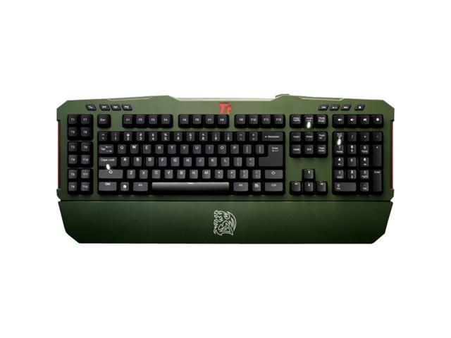 Tt eSPORTS MEKA G-Unit Mechanical Gaming Keyboard Green Keyboard ...