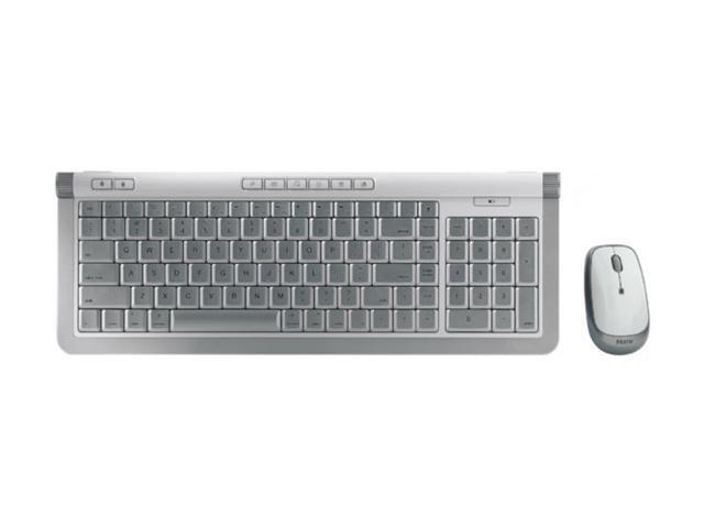 iHome - Wireless Keyboard & Laser Mouse for Mac - SILVER (IH-K241LS ...