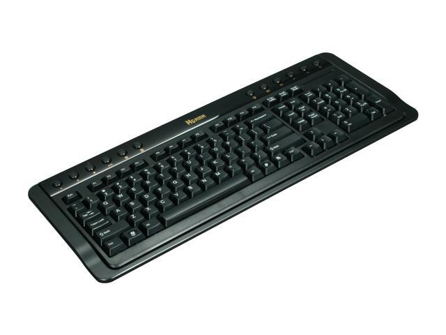 Agama K-220 Black 12 Function Keys Wired Standard Keyboard - Retail ...