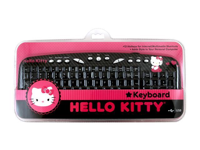 Open Box: SAKAR Hello Kitty 90309-PNK-WAL Pink Keyboard - Newegg.com