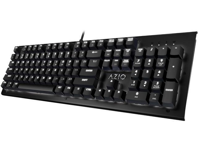 Open Box: AZIO MK HUE Black USB Backlit Mechanical Keyboard - Newegg.com
