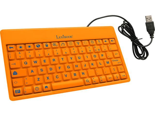 Lexibook MFA150EN Orange Wired Waterproof Keyboard - Newegg.com