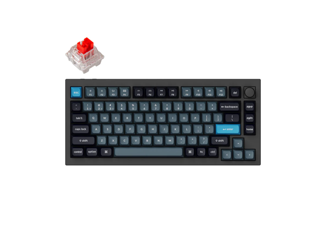 Keychron Q1 Pro Mechanical Keyboard 75% Layout RGB - Wireless - Hotswap ...