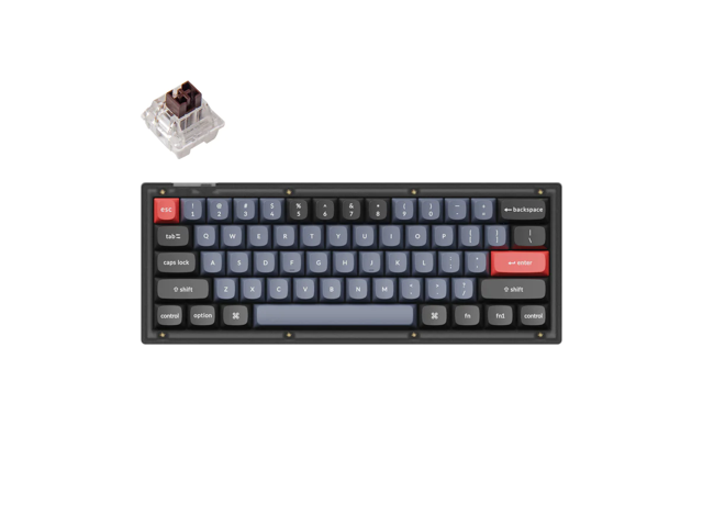 Keychron V4 Mechanical Keyboard Mini Layout RGB - Hotswap - Frosted ...