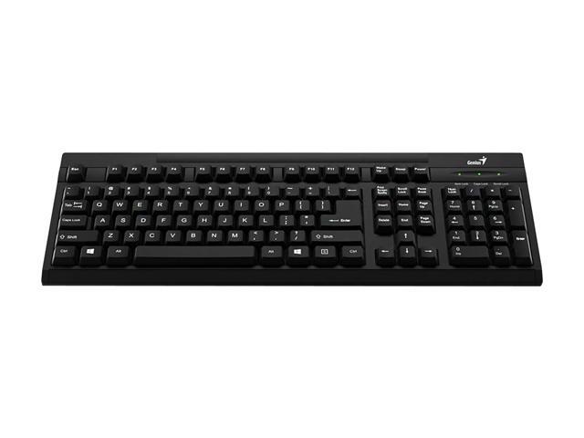 Genius KB125 31300723116 Black Wired Keyboards - Newegg.com