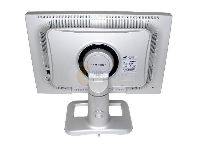 SAMSUNG 243T-Silver Silver 24" 25ms DVI Widescreen LCD Monitor 300 cd ...