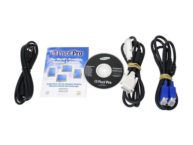 SAMSUNG 243T-Silver Silver 24" 25ms DVI Widescreen LCD Monitor 300 cd ...