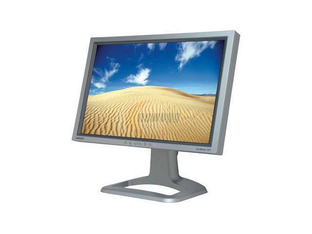 SAMSUNG 243T-Silver Silver 24" 25ms DVI Widescreen LCD Monitor 300 cd ...