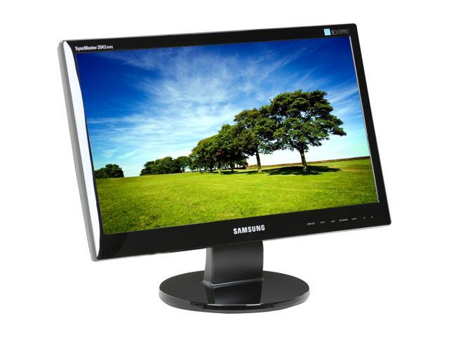 SAMSUNG 2043SWX Glossy Black 20" 5ms LCD Monitor 250 cd/m2 DC 15000:1 ...