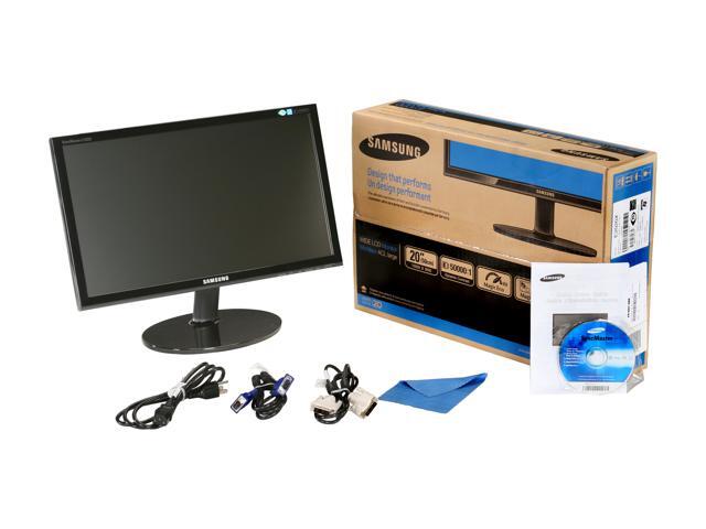 SAMSUNG 20" LCD Monitor 5 ms 1600 x 900 D-Sub, DVI E2020X - Newegg.com