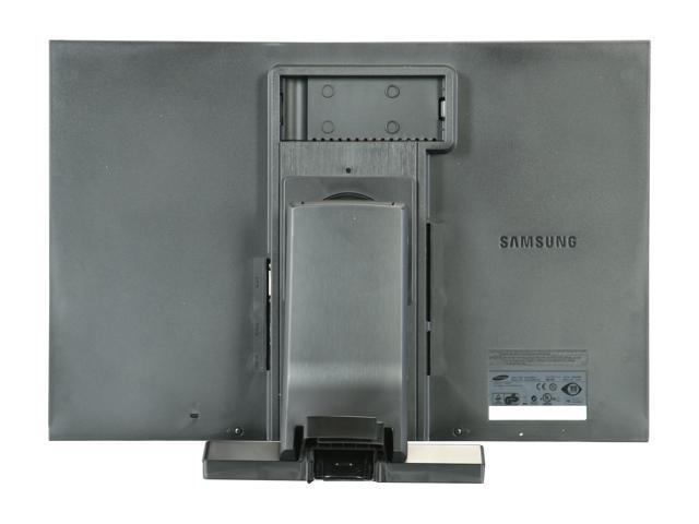 SAMSUNG S24A450BW-1 Black 24" 5ms Height& Pivot Adjustable Widescreen LED Monitor 250 cd/m2 1000 ...