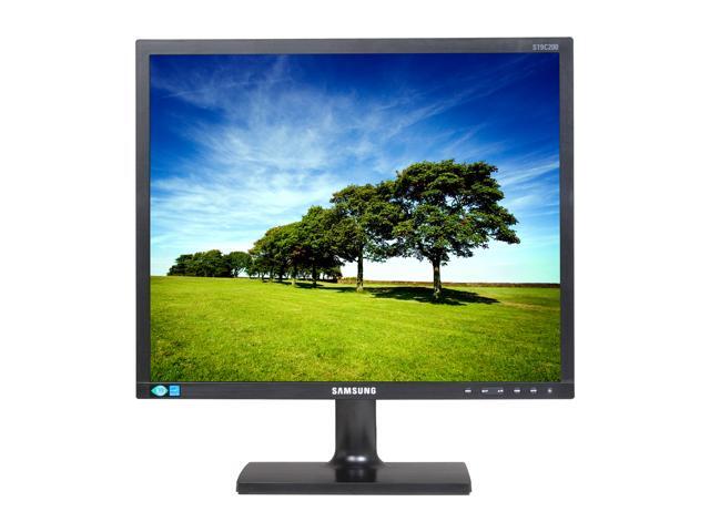 SAMSUNG S19C200BR Matte Black 19" 5ms LED Backlight LCD Monitor ...