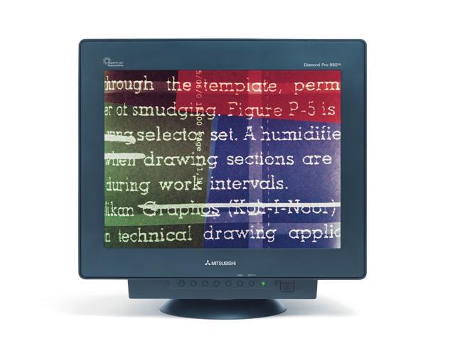 Open Box: NEC Display Solutions DP2070SB-BK Black 22" CRT Monitor ...