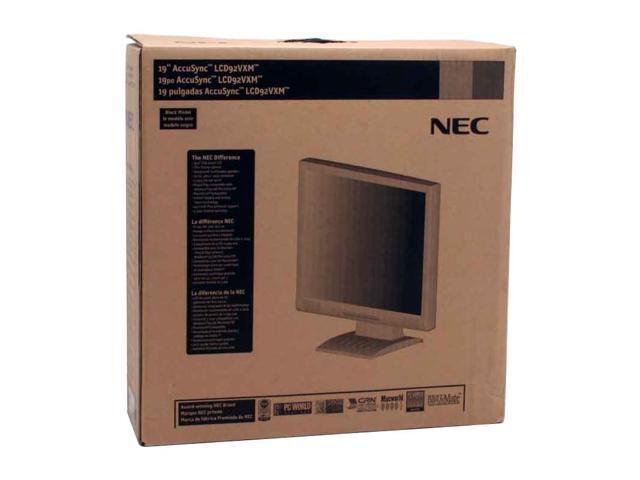 NEC Display Solutions LCD92VXM-BK 19" SXGA 1280 x 1024 D-Sub, DVI-D ...