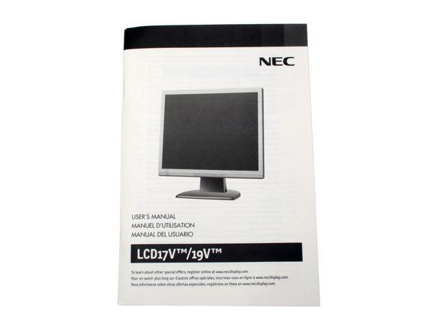 NEC Display Solutions 17" SXGA LCD Monitor 8 ms 1280 x 1024 D-Sub ...