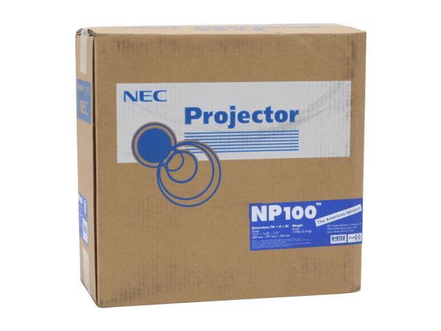 NEC Display Solutions NP100 DLP Projector - Newegg.com