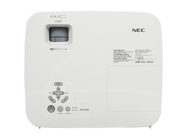 NEC Display Solutions NP510W LCD Projector - Newegg.com