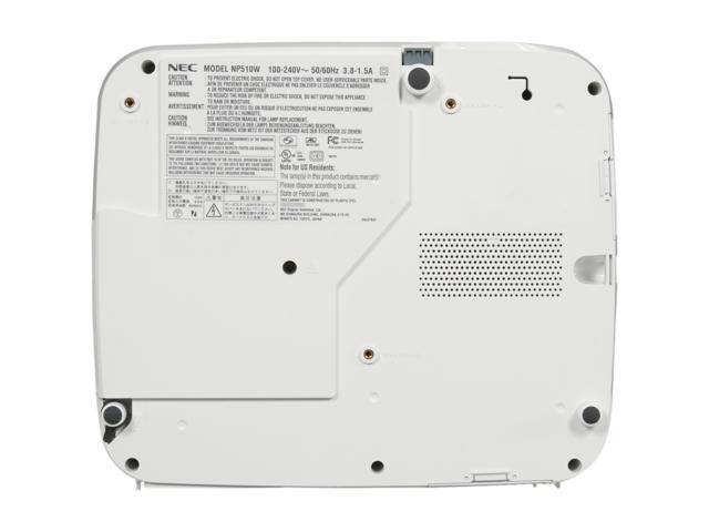 NEC Display Solutions NP510W LCD Projector - Newegg.com