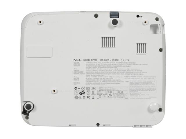 Open Box: NEC Display Solutions NP216 DLP Projector - Newegg.com
