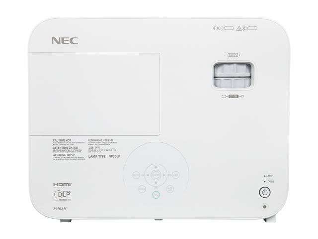 NEC NP-M403H DLP Projector - Newegg.com