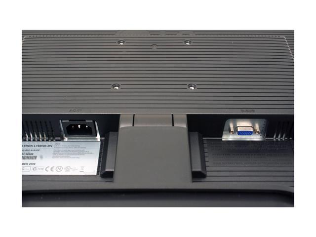 LG 19" TFT LCD WXGA+ LCD Monitor 5 ms 1440 x 900 D-Sub L192WS-BN ...