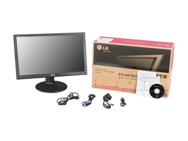 LG W2442PA-BF 24" 5ms Full HD Height, Swivel, Tilt & Pivot Adjustable ...