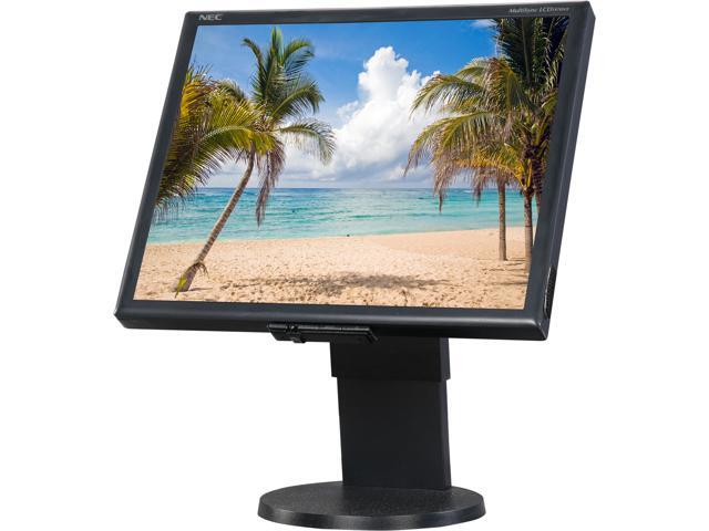 Refurbished: NEC Display Solutions LCD1970NX-BK Black 19" 18ms LCD ...