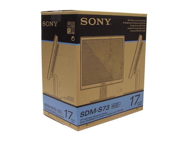 SONY 17" Active Matrix, TFT LCD SXGA LCD Monitor 16 ms 1280 x 1024 SDM ...