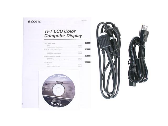 SONY 17" Active Matrix, TFT LCD SXGA LCD Monitor 16 ms 1280 x 1024 SDM ...