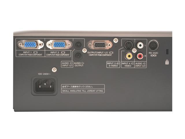 SHARP XR-10X DLP Projector - Newegg.com