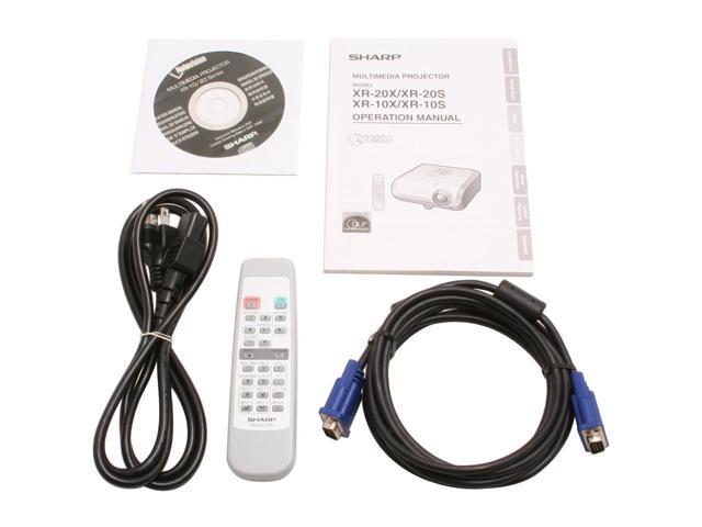 SHARP XR-10S DLP Projector - Newegg.com