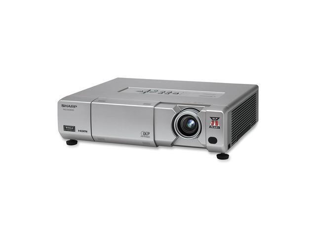 SHARP PG-D40W3D WXGA 1280x800 4000 ANSI Lumens 3D-Ready DLP Projector w ...