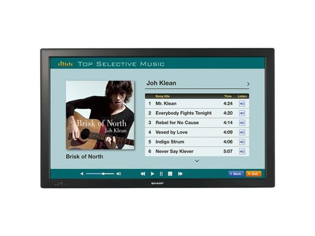 Sharp PN-T322B 32" LED LCD Touchscreen Monitor - 16:9 - 6.50 ms ...