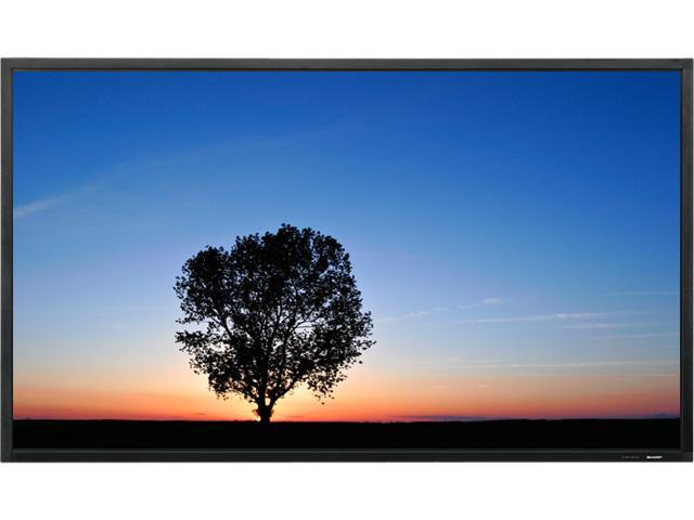Sharp PN-E802 Black 80" LED Backlight Large Format Commercial Digital ...