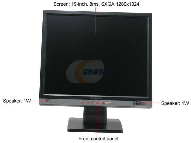 Open Box: PRINCETON 19" Active Matrix, TFT LCD SXGA LCD Monitor 8 ms ...