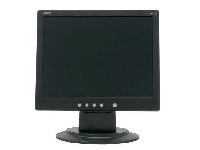 Acer 15" TFT LCD XGA LCD Monitor 25 ms 1024 x 768 AL1511B - Newegg.com